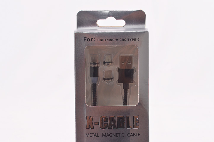 ELECTRONICA: CABLE CARGADOR USB IMANTADO FICHA 3 en 1 (CSN)
