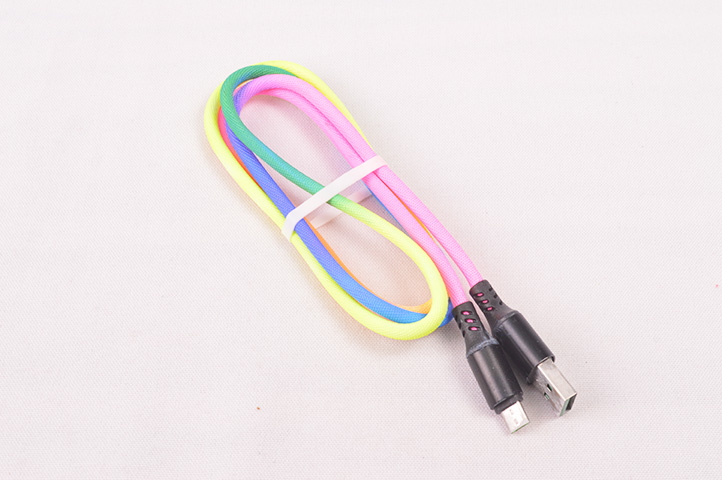 ELECTRONICA: CABLE USB COLORIDO MOD XFC-3 (HEY)