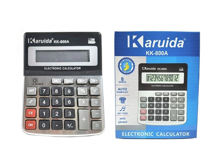 Calculadoras: CALCULADORA ELECTRONICA KK-800A (CS)