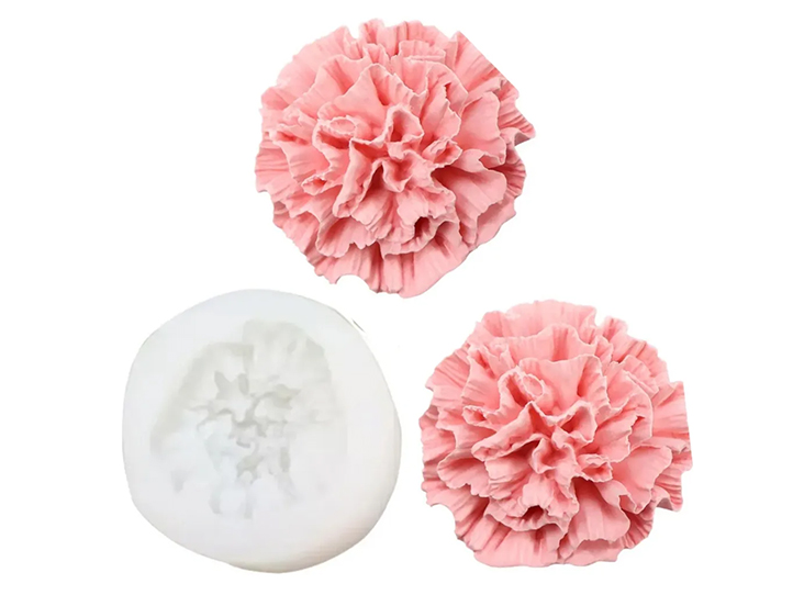 Molde silicona para velas: MOLDE SILICONA CLAVEL GRANDE (2D3) (CS)