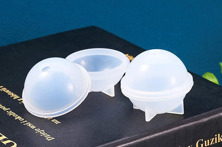 Moldes para resina: MOLDE SILICONA ESFERA 6cm (522801) (LIS)