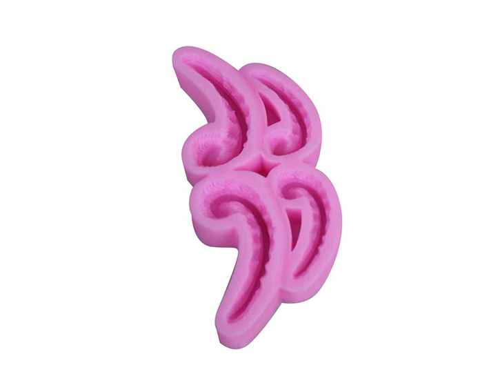 Molde silicona fondant o porcelana: MOLDE SILICONA RIBETE DECORACION ...