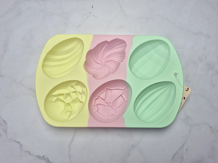 Moldes de silicona para reposteria: MOLDE SILICONA TRICOLOR 6 HUEVOS ...