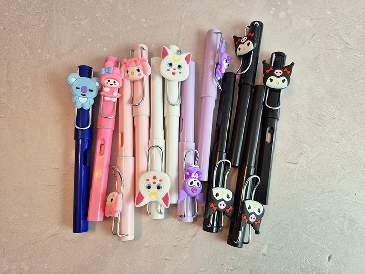 Lapices y Crayones: SET 12 LAPICES LARGOS NEGROS INFINITO KUROMI (19A30 ...