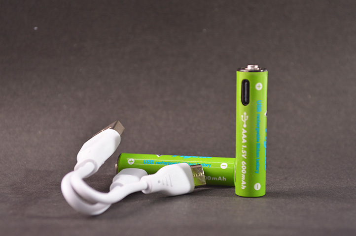ELECTRONICA: PACK 2 PILAS FLYCAT AAA 1.5V RECARGABLE USB TIPO C (0024 ...