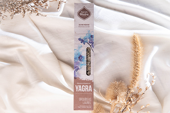 AROMATERAPIA: SAHUMERIOS YAGRA SAGRADA MADRE x 8 VARILLAS ORQUIDEA Y ...