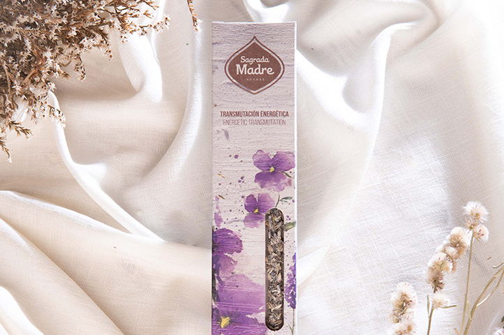 AROMATERAPIA: SAHUMERIOS YAGRA SAGRADA MADRE x 8 VARILLAS VIOLETA Y ...