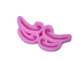 Molde silicona fondant o porcelana: MOLDE SILICONA RIBETE DECORACION ...